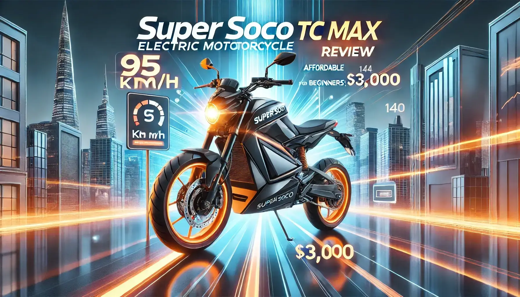 Super Soco TC Max Review: The Ultimate Beginner’s E-motorcycle